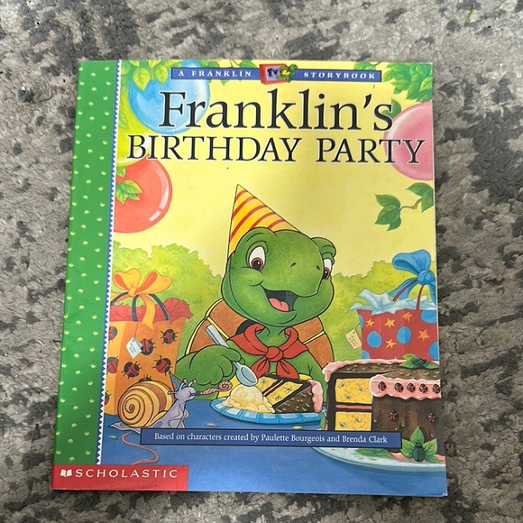 Scholastic | Toys | Franklins Birthday Party Storybook By Scholastic ...